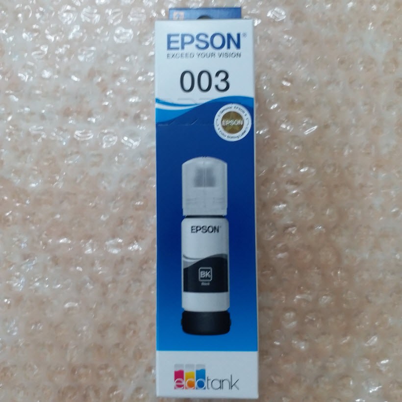 Mực In Epson C13T00V100 - 003 Black cho máy in Epson L1110/L3110/ L3150 ...