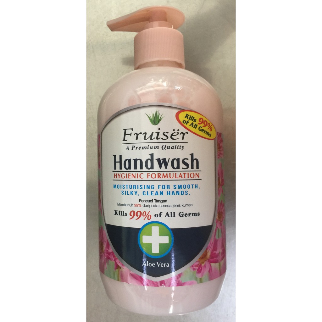 Nước rửa tay FRUISER Hand Wash 500ml Hương Trái Cây | Sữa rửa tay ...