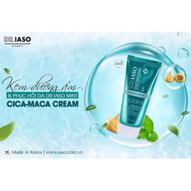 KEM PHỤC HỒI TÁI TẠO DA DR.IASO CICA - MACCA CREAM | Shopee Việt Nam