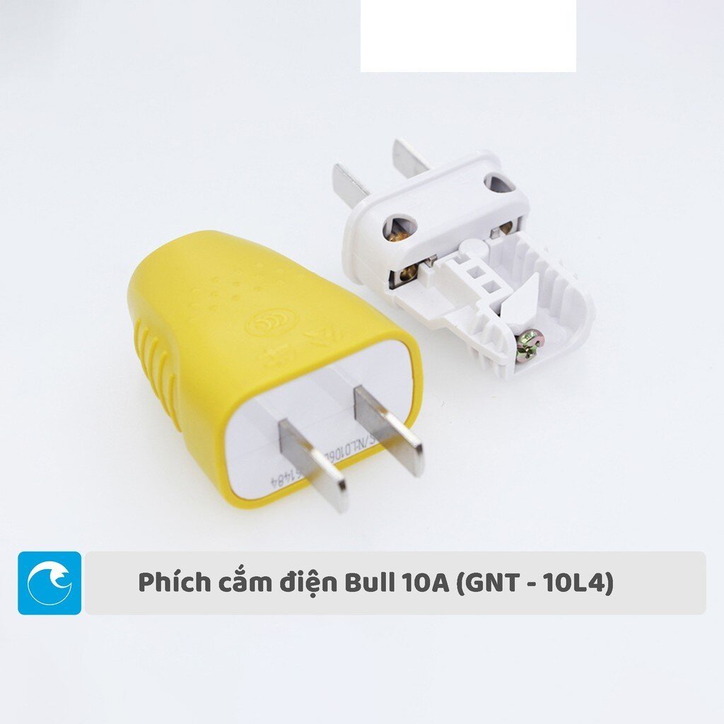 Phích cắm điện Bull 10A (GNT – 10L4) | Shopee Việt Nam