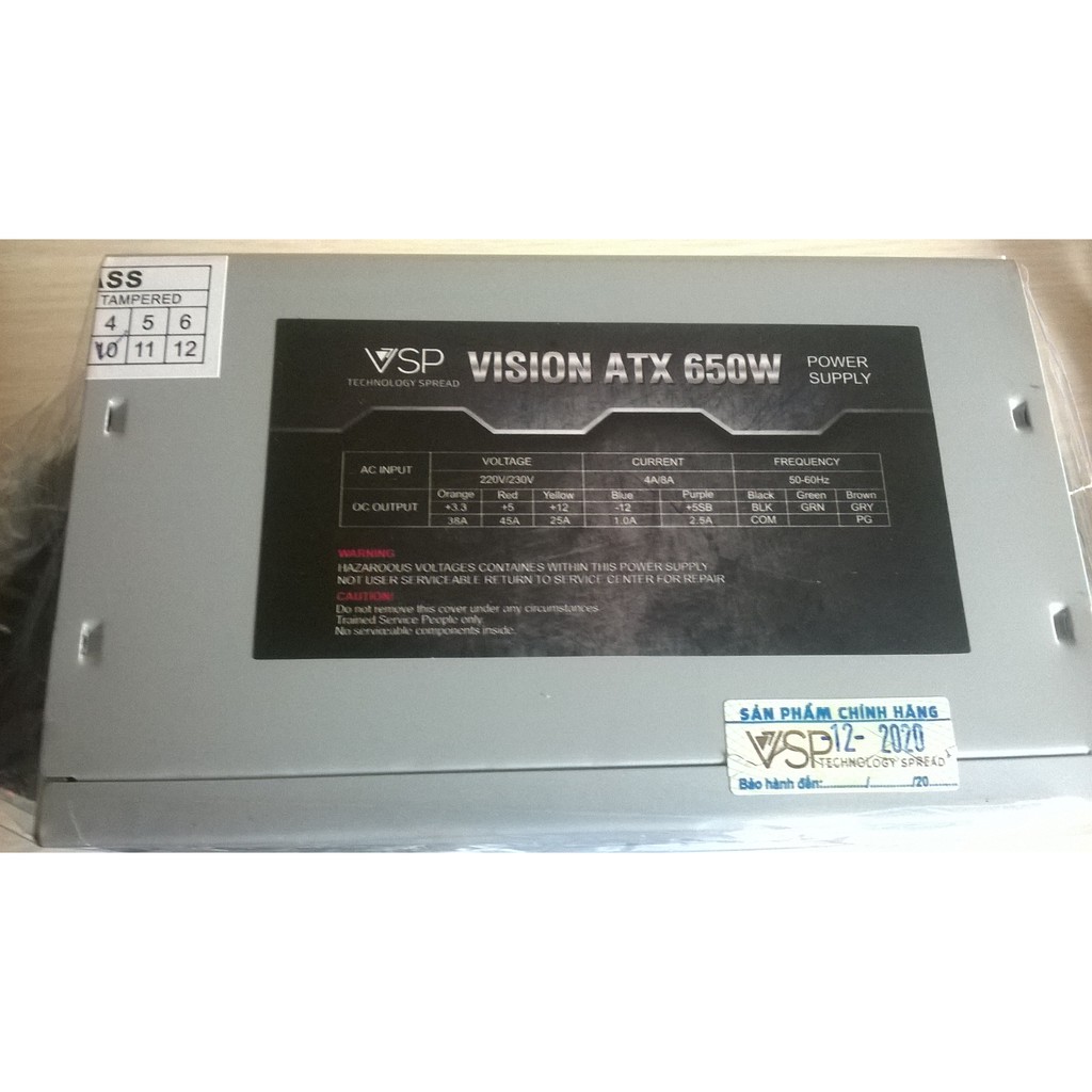 Bộ nguồn máy tính Vision 650W | Shopee Việt Nam