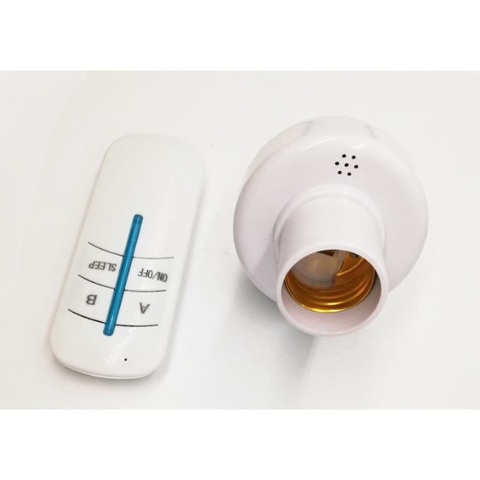 Đui đèn cảm ứng chuyển động hồng ngoại , Đèn điều khiển từ xa 20m ...