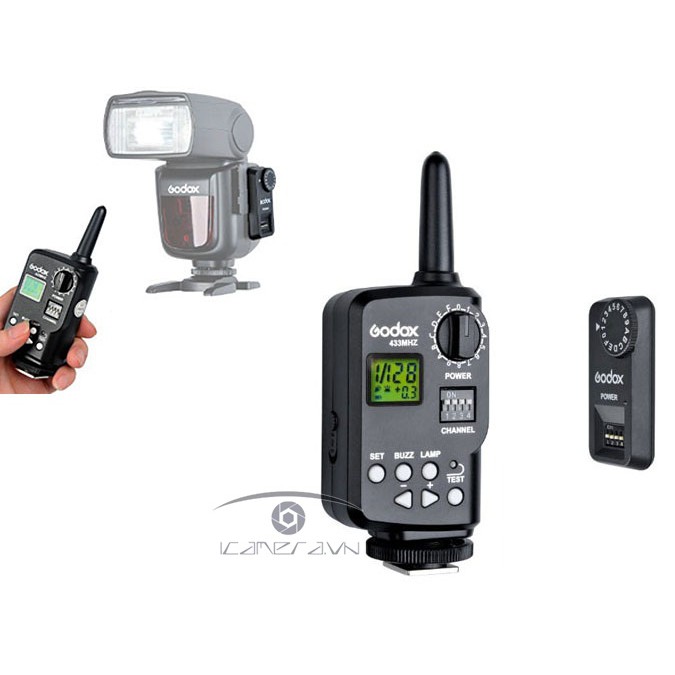 TRIGGER GODOX FT-16 THIẾT BỊ ĐIỀU KHIỂN ĐÈN FLASH STUDIO TỪ XA | Shopee ...