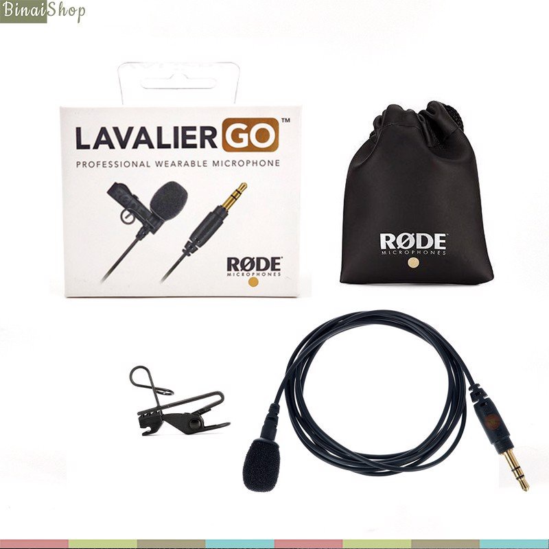 Rode Lavalier Go - Micro Cài Áo Chuyên Dụng Cho Wireless GO, Máy Ảnh ...