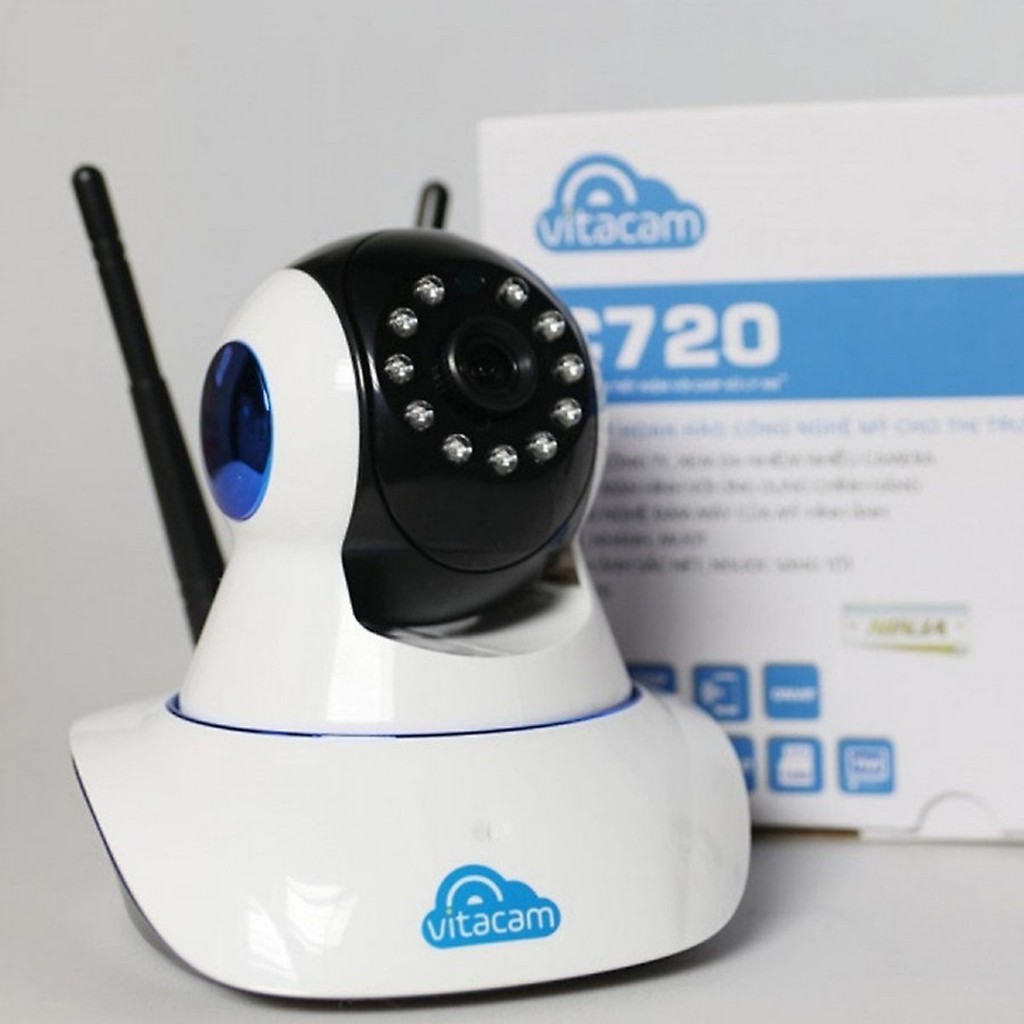 Camera IP Wifi Vitacam C720 Pro 2.0MP Full HD1080p | Shopee Việt Nam