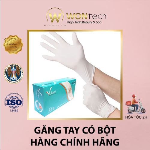 [WONTECH] 1 Thùng Găng Tay Cao Su "CÓ BỘT" Vglove. | Shopee Việt Nam