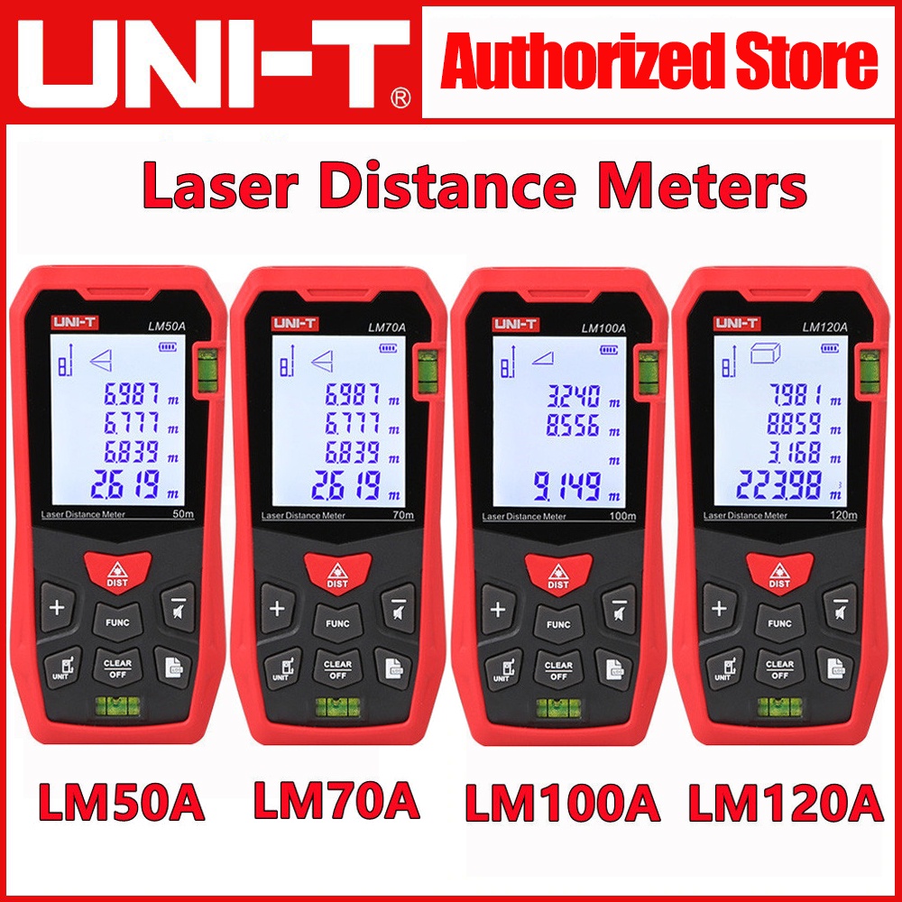 Máy Đo Khoảng Cách Bằng Laser Uni-T LM50A LM70A LM100A LM120A | Shopee Việt Nam