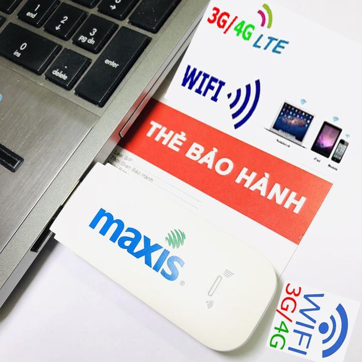 DCOM 3G PHÁT WIFI TỪ SIM 3G 4G MAXIS ZTE MF70, ĐA MẠNG, SIÊU TỐC ...