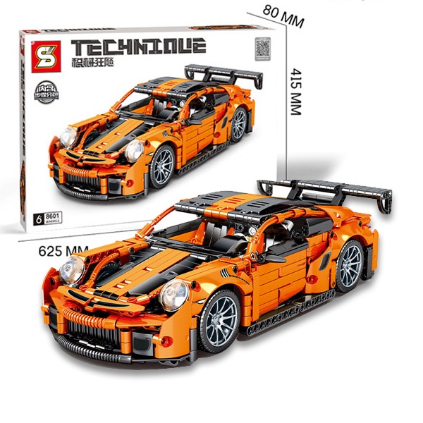 Đồ chơi lắp ghép lego mô hình xe Porsche 911 tĩnh – SY BLOCK 8601 ...