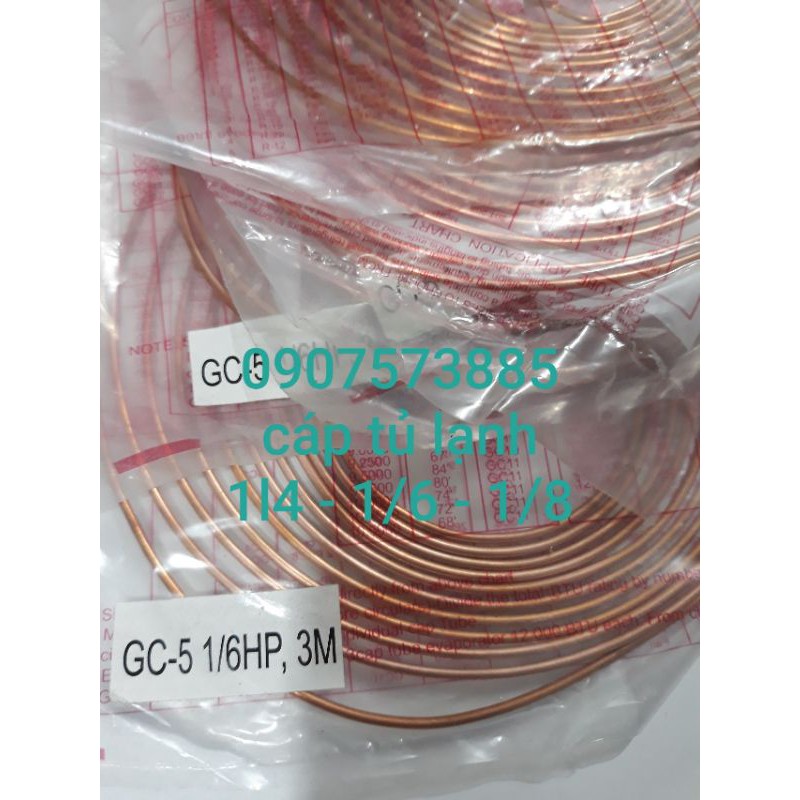 Cáp Zin Tủ lạnh 1/4 - 1/6 - 1/8 | Shopee Việt Nam