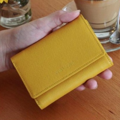 ví nữ da thật cao cấp gập 3 mini thời trang Lucaster LRC0016 có hộp làm ...