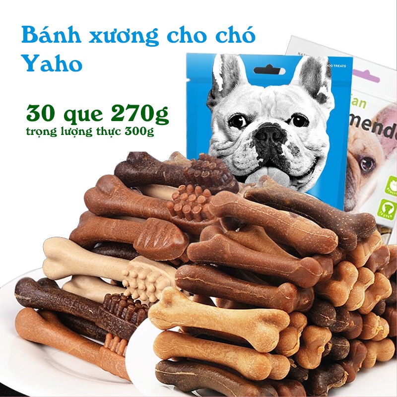 XƯƠNG GẶM CHO CHÓ THÚ CƯNG - Bổ sung canxi Sạch răng Thơm miệng - Gói ...