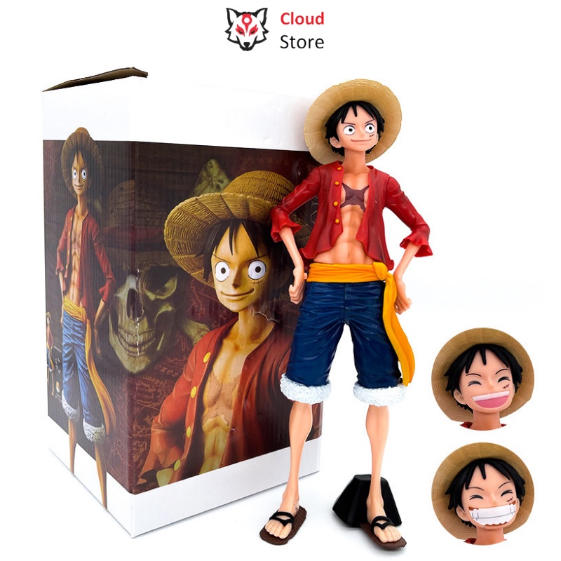 Mô hình One Piece Luffy CLOUD STORE cao 27cm nặng 0,5kg có box, nhân ...