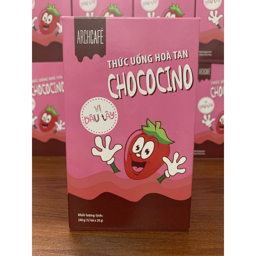 THỨC UỐNG HÒA TAN CHOCOCINO VỊ CHOCOLATE DÂU THƠM NGON | Shopee Việt Nam