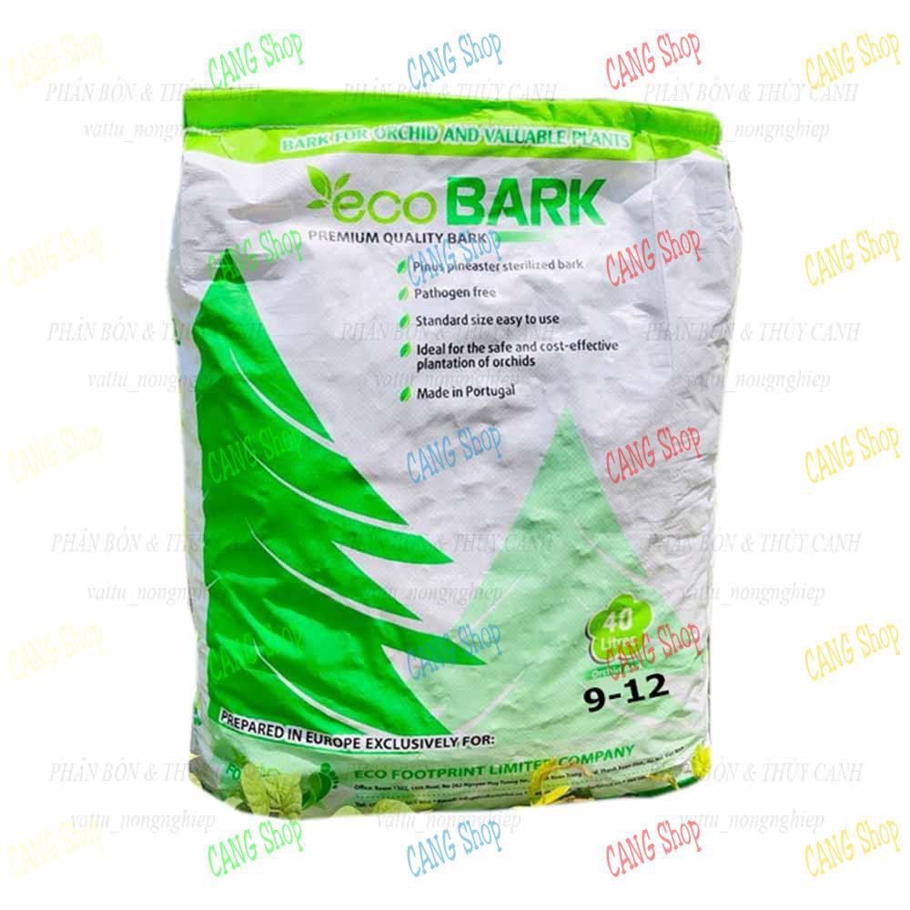 Vỏ thông Eco bark Nguyên Bao (40 Lít) Size 9-12mm - Nhập Khẩu Bồ Đào ...