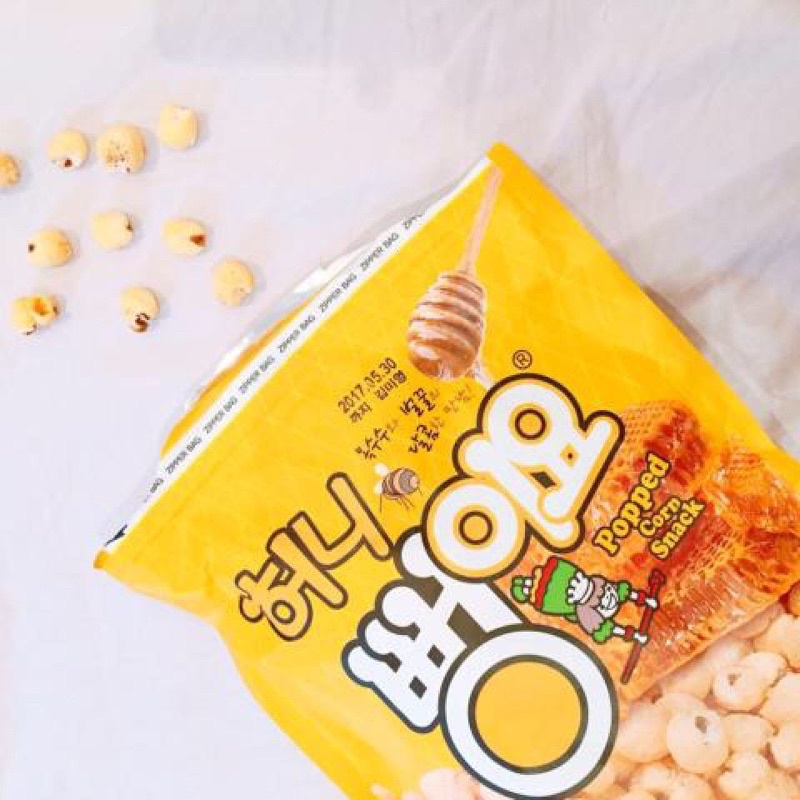Bỏng Ngô Vị Mật Ong Hàn Quốc BBongjyo Popped Corn Snack Bịch 110G ...