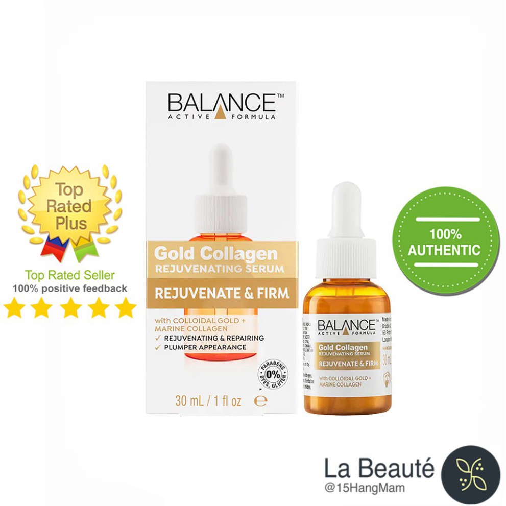 Tinh Chất Vàng Chống Lão Hóa Và Tái Tạo Da - Balance Gold Collagen ...