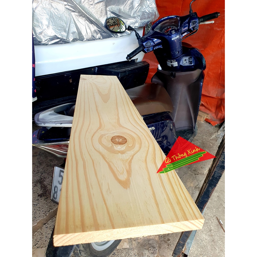 Combo tiết kiệm tấm gỗ thông rộng 20cm x dày 2cm x dài 1m5-1m2-1m-80cm ...
