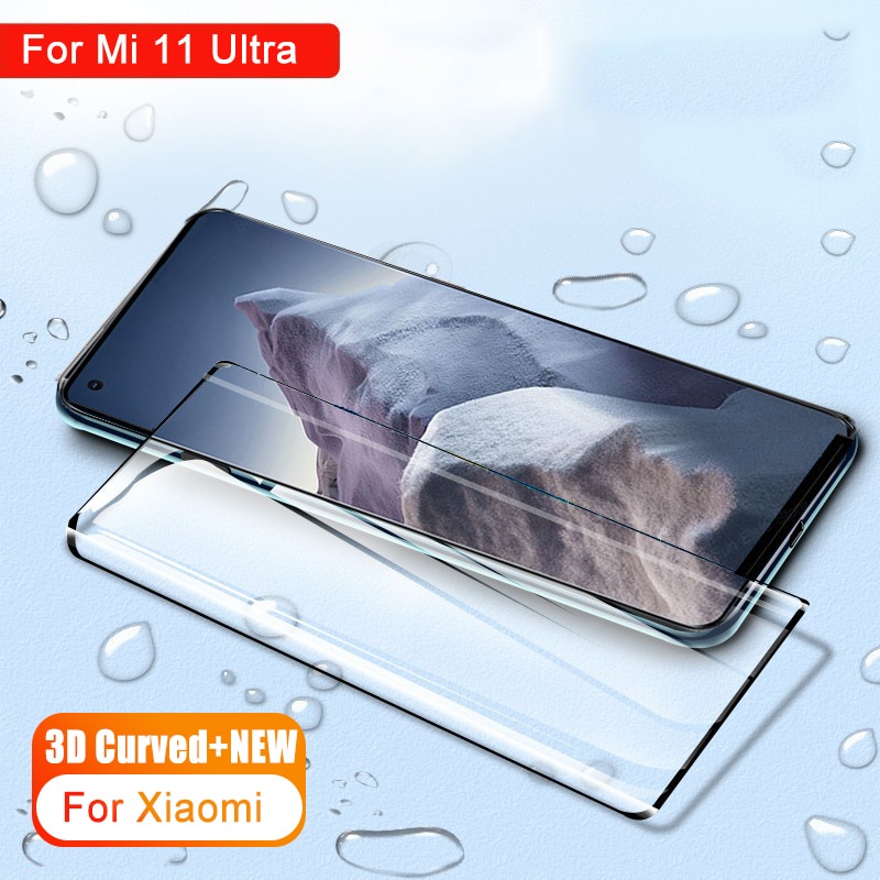 Kính Cường Lực Bảo Vệ Màn Hình Cong Toàn Diện Cho Xiaomi Mi 11 Ultra Xiaomi Mi 11 Pro 11Pro ...