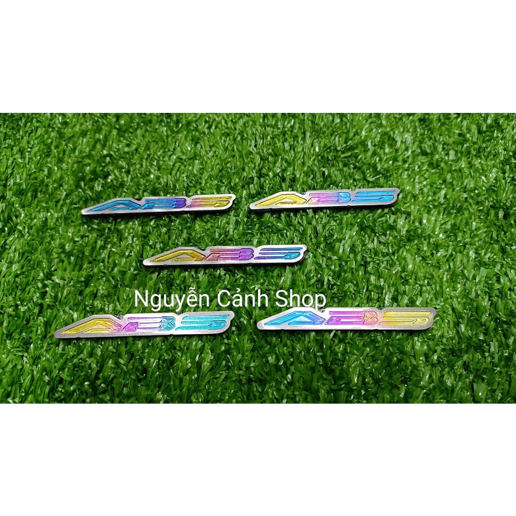 Tem dán phuộc ABS 8x64mm titan | Shopee Việt Nam