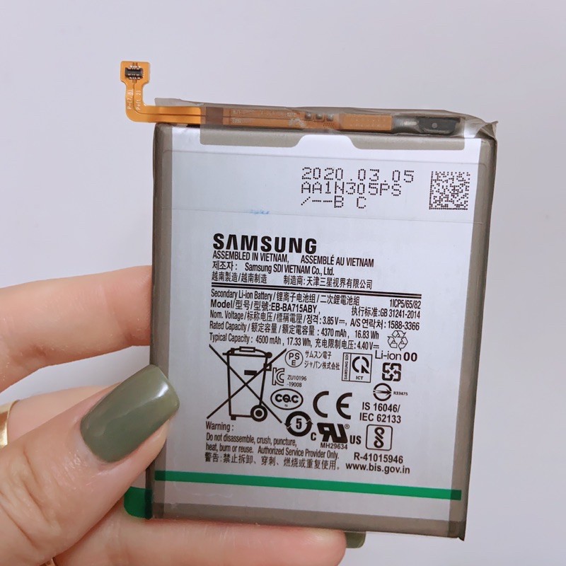 Pin Sam sung A715/ A71 ( EB- BA715ABY) hàng chất lượng bảo hành 3 tháng ...