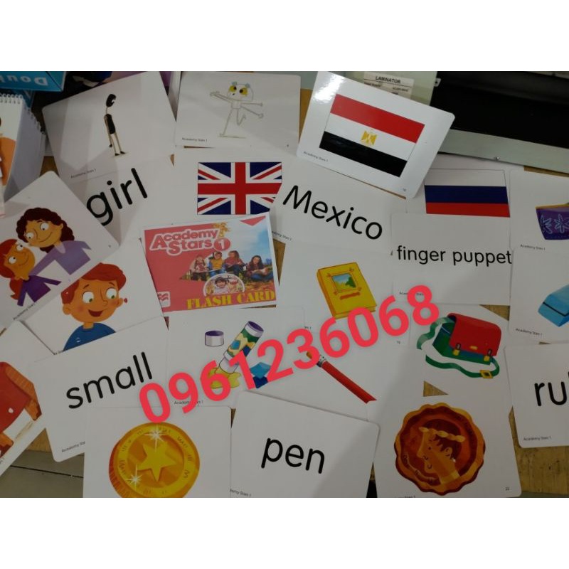 FLASHCARDS ACADEMY STARS ALPHABET (A5-2M) | Shopee Việt Nam