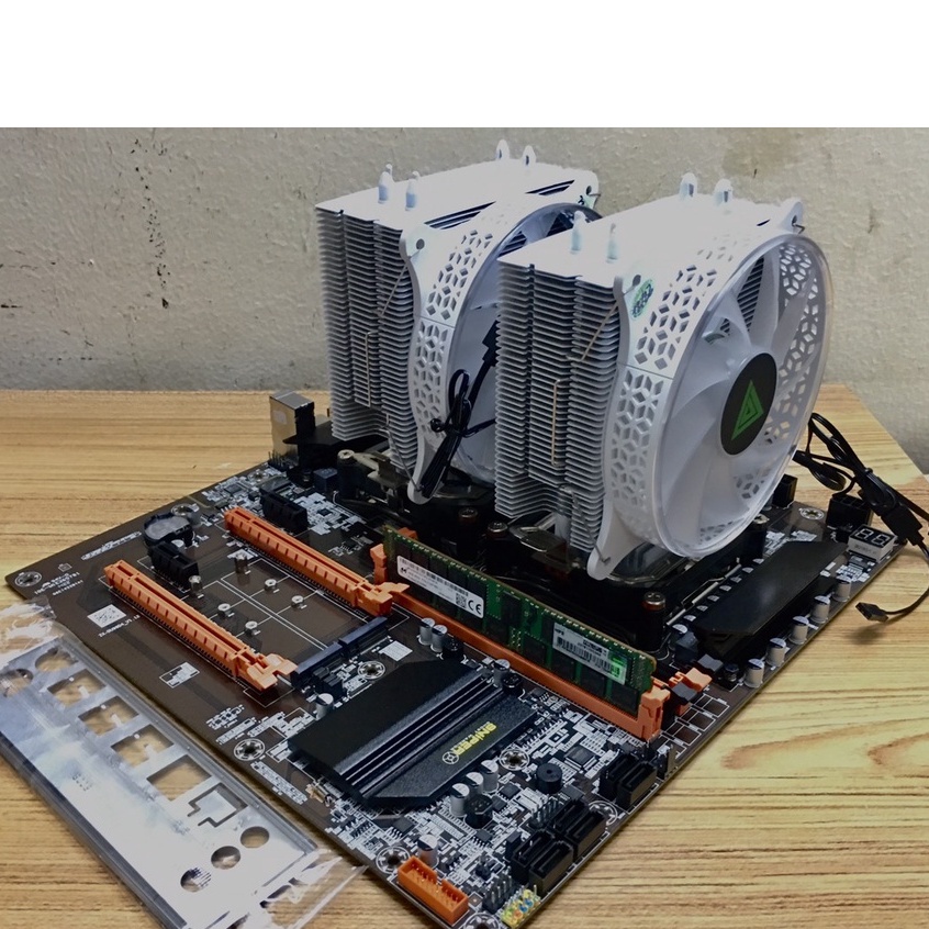 Combo X79 X99 Dual OEM + 2x 2670 v2/ 2676 2696 v3/ 2680 2683 2686 v4 ...