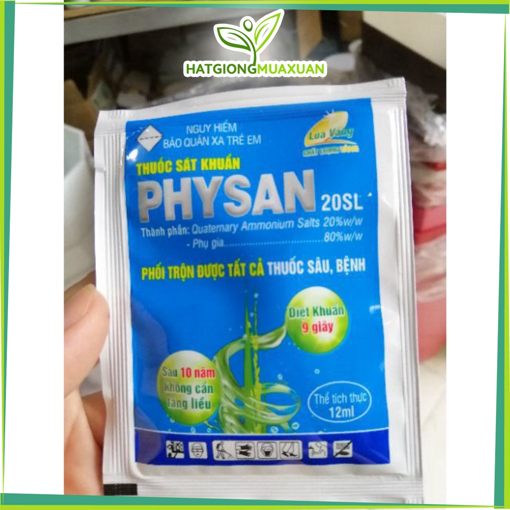 Physan 20SL gói 12ml phun thối nhũn cho lan, cây hoa, cây cảnh | Shopee ...