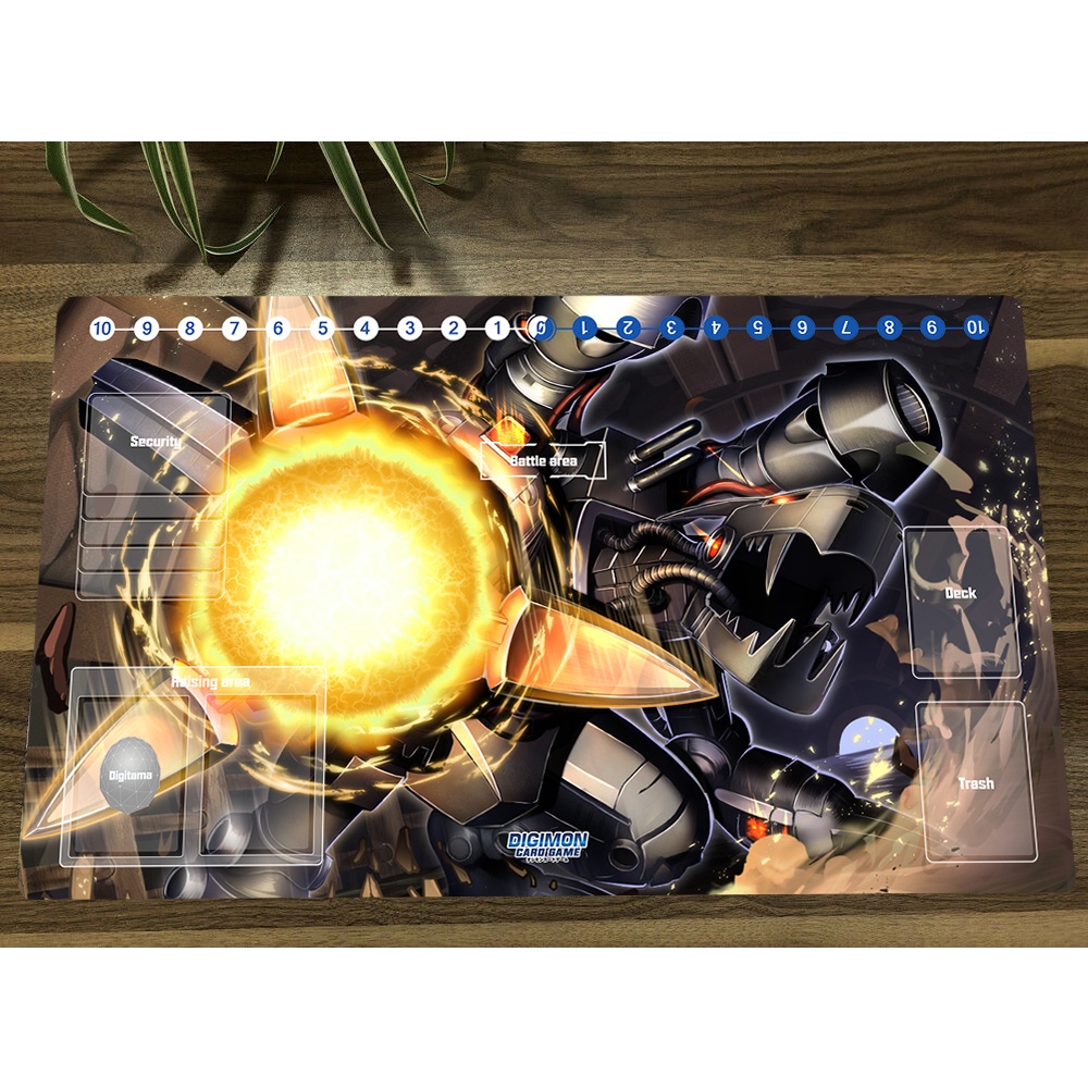 Board Game Digimon Duel Playmat Machinedramon Trading Card Game Mat ...