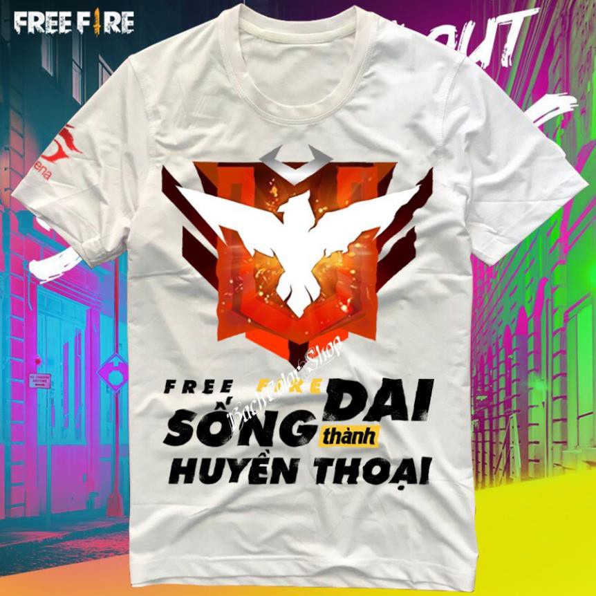 Áo Free Fire Rank Huyền Thoại FF | Shopee Việt Nam