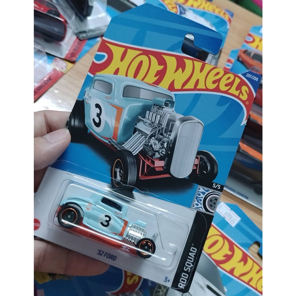 Xe Hotwheels 32 Ford (Tem Gulf, Mẫu 2022) | Shopee Việt Nam