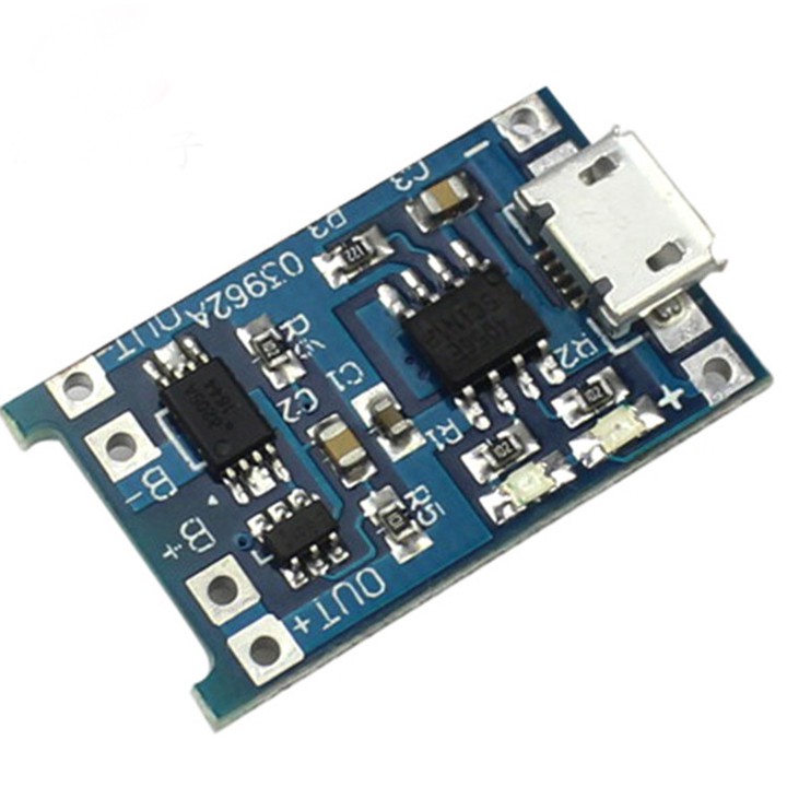 MODULE SẠC PIN LITHIUM 1A - 18650 COMBO 2PCS - MODULE SẠC 1S 1A TP4056 ...