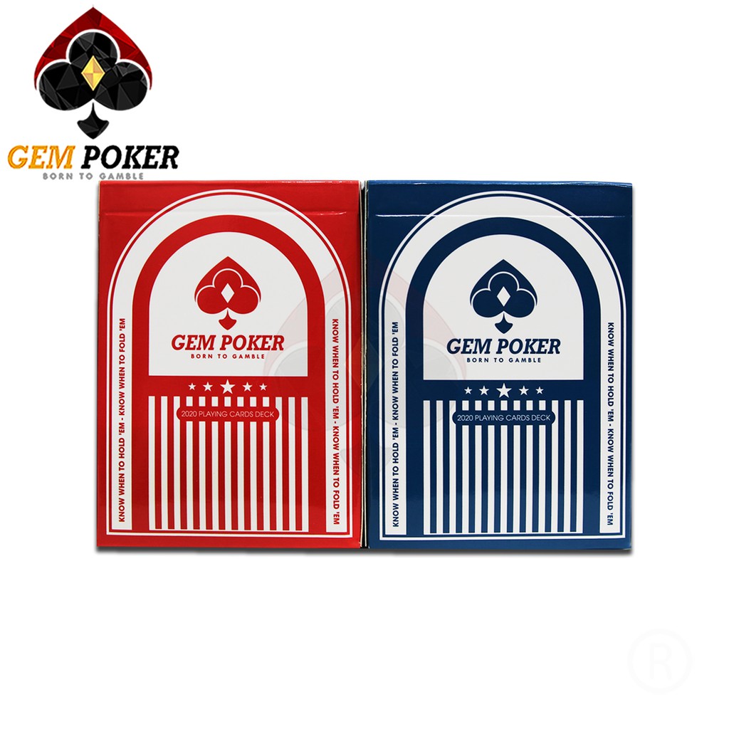 BÀI GEM POKER MOSAIC CAYENNE® 100% PLASTIC | Shopee Việt Nam