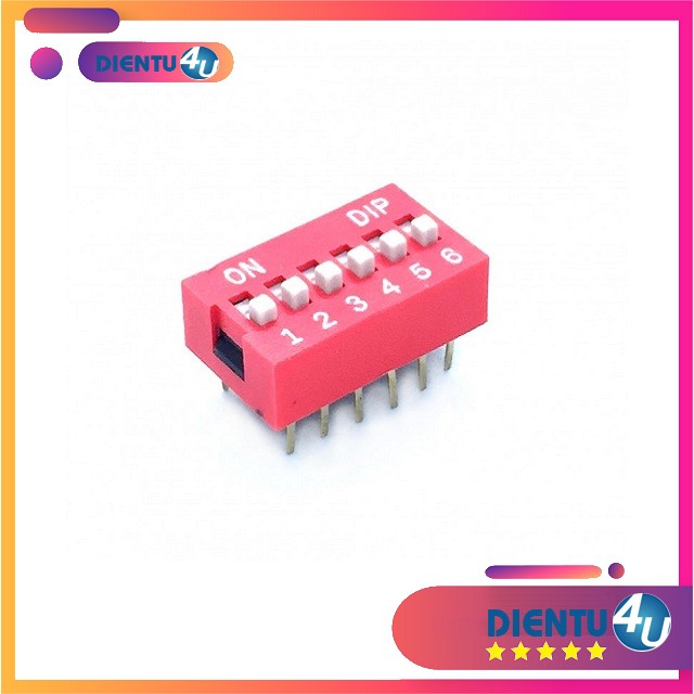 DIP Switch 6 - Công Tắc Gạt DIP SW-6 | Shopee Việt Nam
