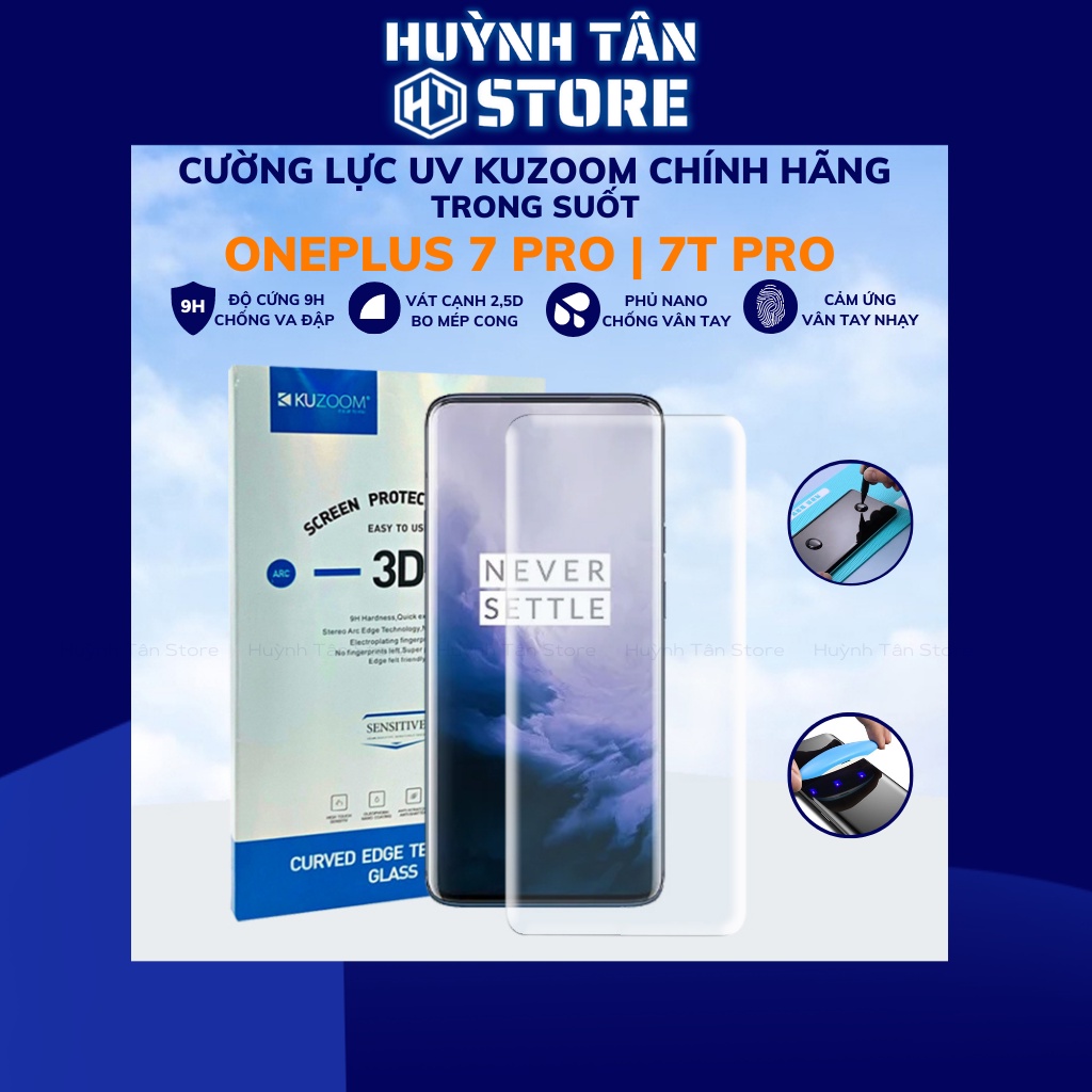 Kính cường lực oneplus 7 pro op 7t pro PR UV trong suốt keo lỏng chính ...