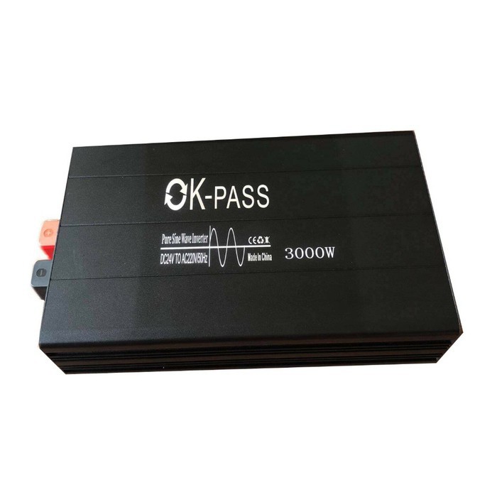 Bộ đổi điện sin chuẩn 3000W 24V sang 220V có màn hình hiển thị - Ok ...