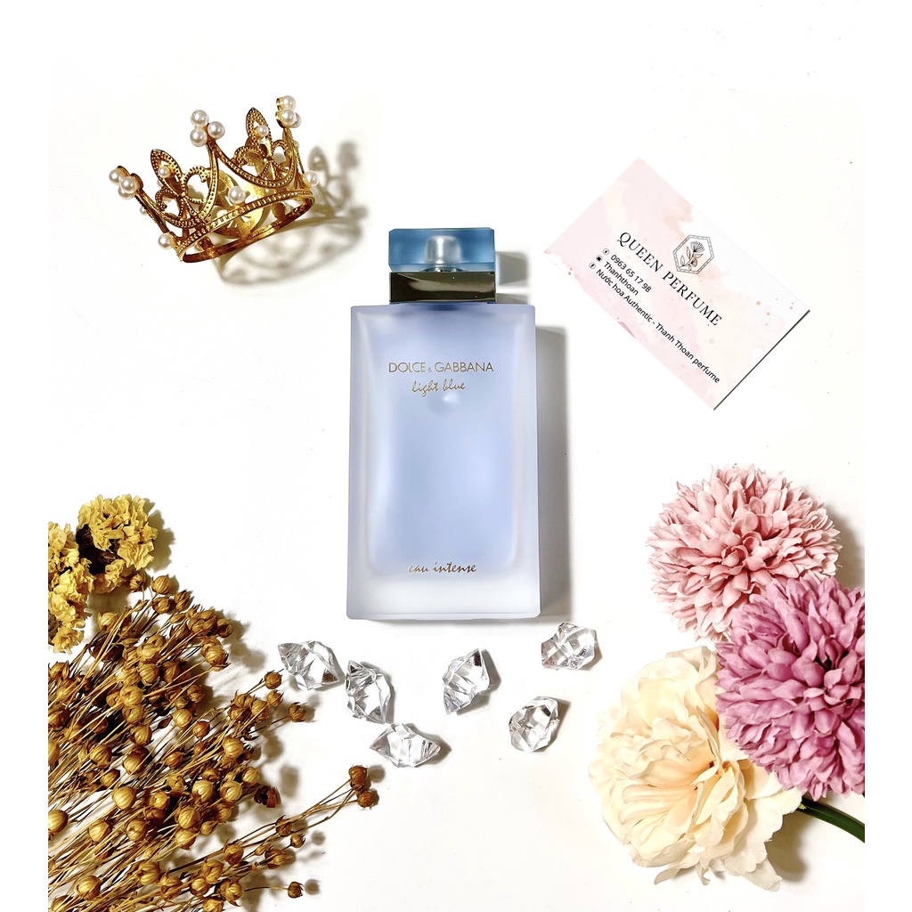 [Chính hãng] Nước hoa DG light blue intence nữ | Shopee Việt Nam