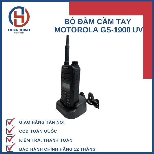 Bộ Đàm Motorola GS 1900 UV | Dung lượng Pin 4200 mAh | Khoảng cách sử dụng 4km | Ship cod toàn ...