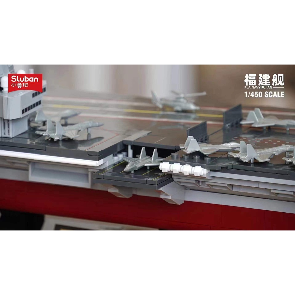 (Có Sẵn ) đồ chơi Lắp ráp mô hình Sluban M38-B1188 PLA.NAVY FUJIAN ...