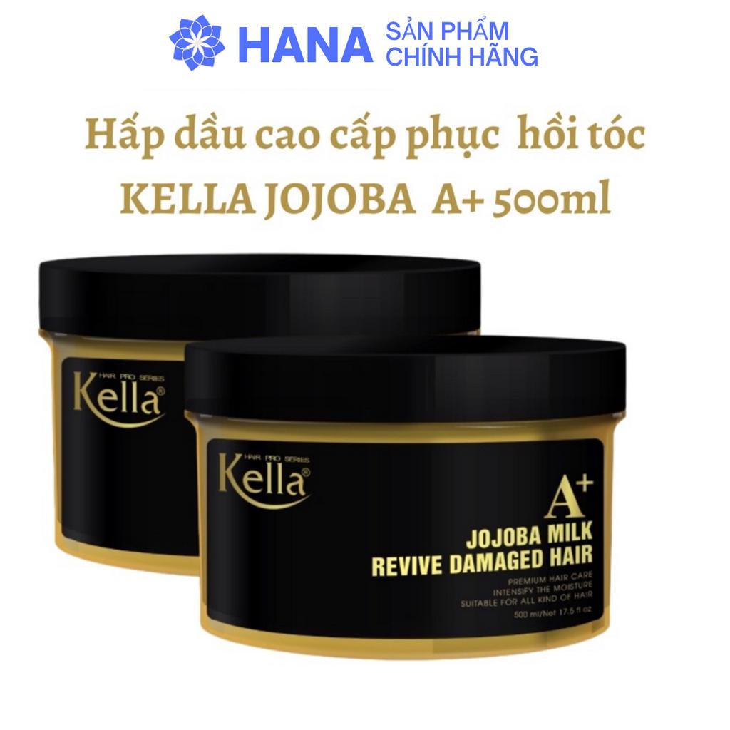 DẦU HẤP TÓC PHỤC HỒI TÓC JOJOBA MILK KELLA A+ 500ml | Shopee Việt Nam