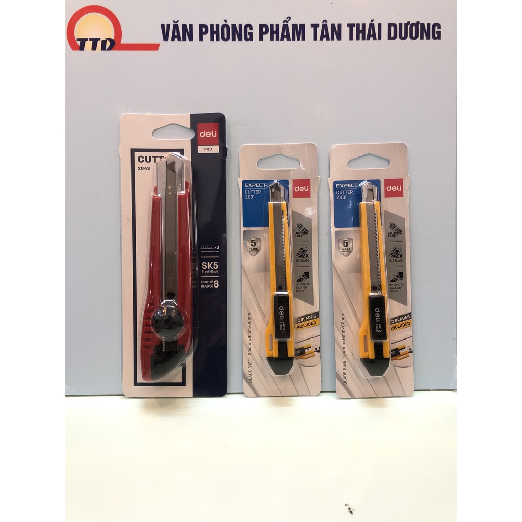 Dao Trổ Deli 2043 , Dao Dọc Giấy Deli 2031 | Shopee Việt Nam