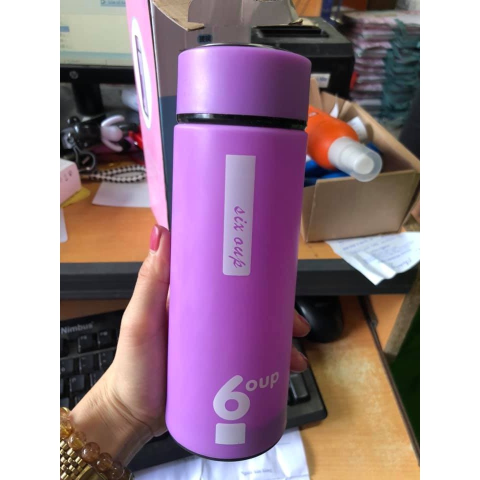 Bình giữ nhiệt lõi thuỷ tinh 6UP 450ml | Shopee Việt Nam