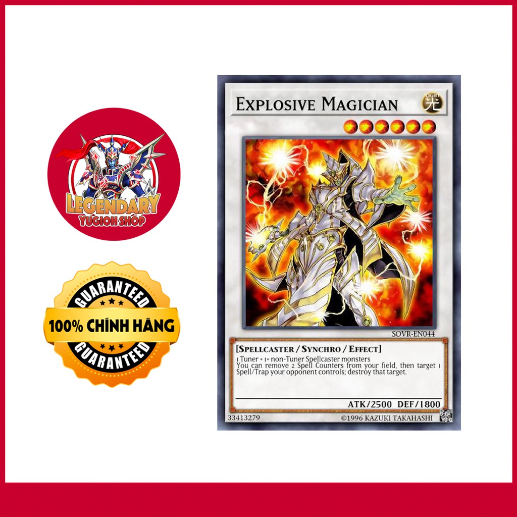 [Thẻ Bài Yugioh Chính Hãng] Explosive Magician | Shopee Việt Nam