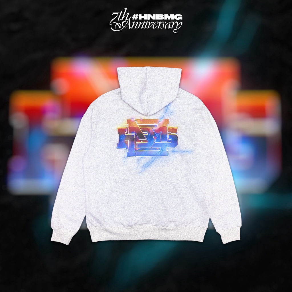HNBMG 7TH ANNIVERSARY MAIN LOGO HOODIES | Shopee Việt Nam