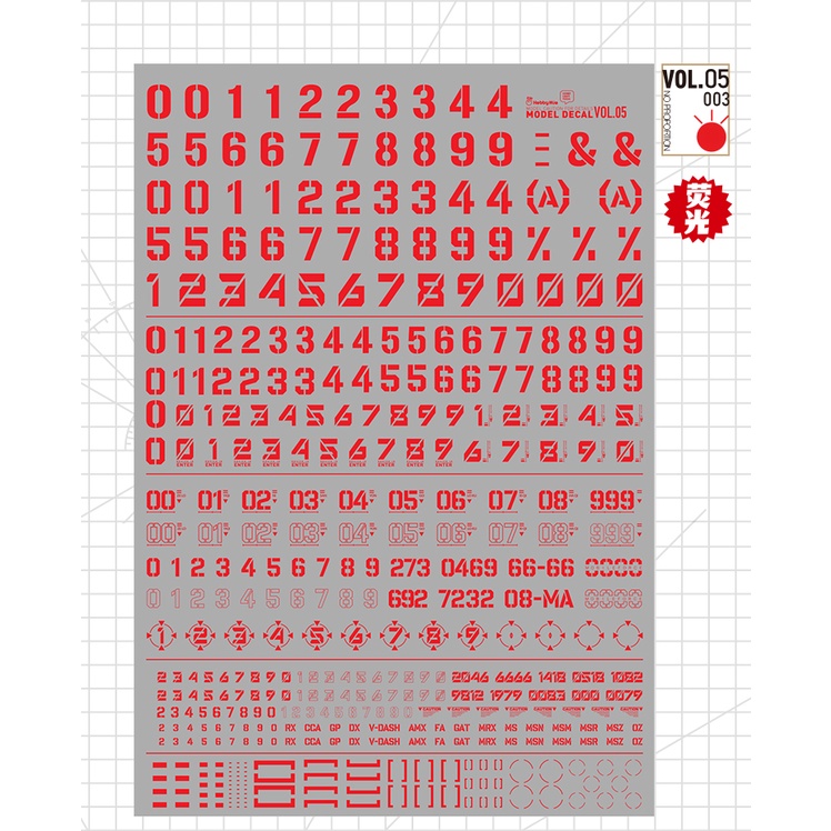 Decal nước Hobby Mio Custom Decal Vol.05 | Shopee Việt Nam