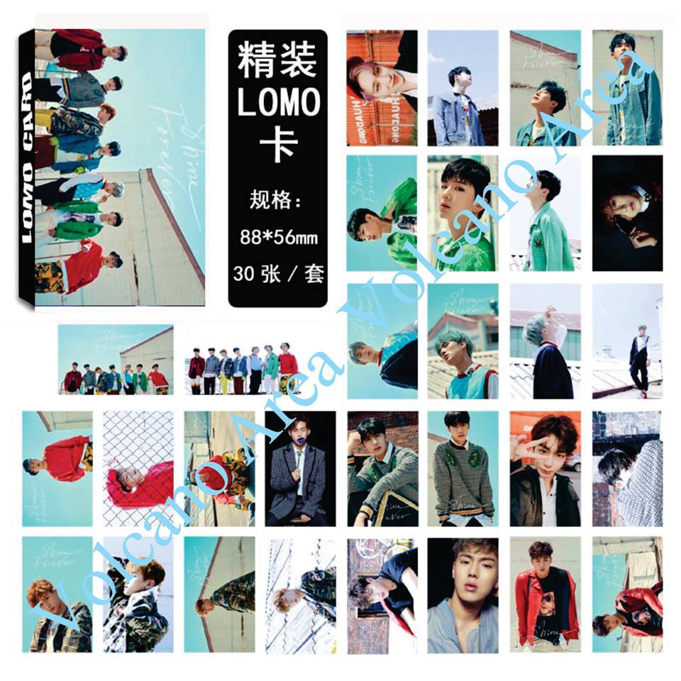 Hộp Lomo Card - Monsta X Shine Forever- có nhiều mẫu Kpop | Shopee Việt Nam