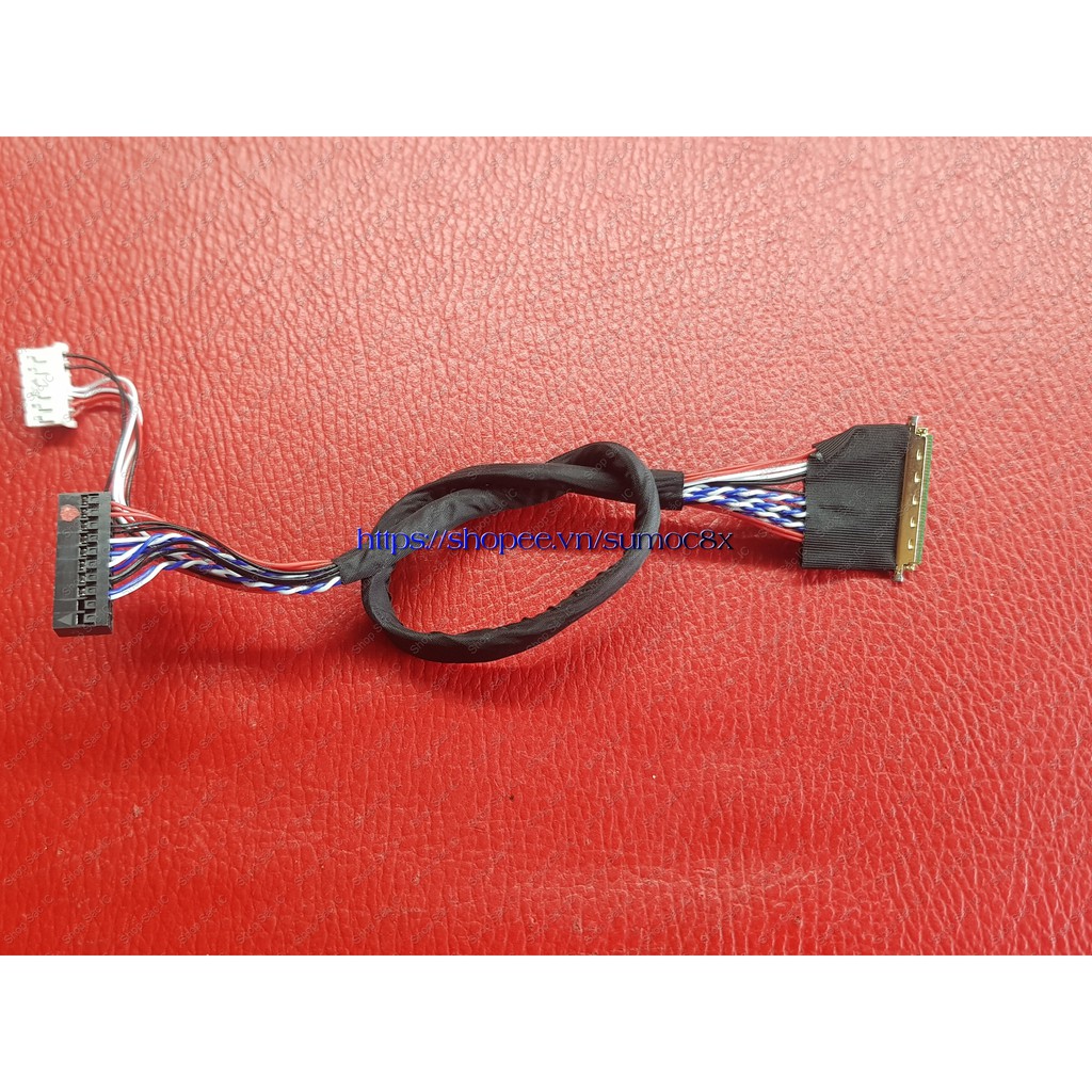 Cáp LVDS 40 pin dài 25cm - 4 cặp tín hiệu (6 đơn) độ phân giải 1366x768 ...