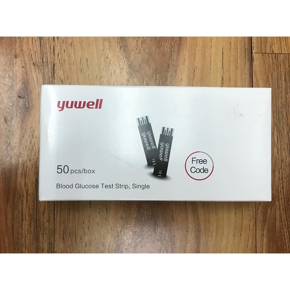 Que thử đường huyết Yuwell 590 ( 50 que + 50 kim ) | Shopee Việt Nam