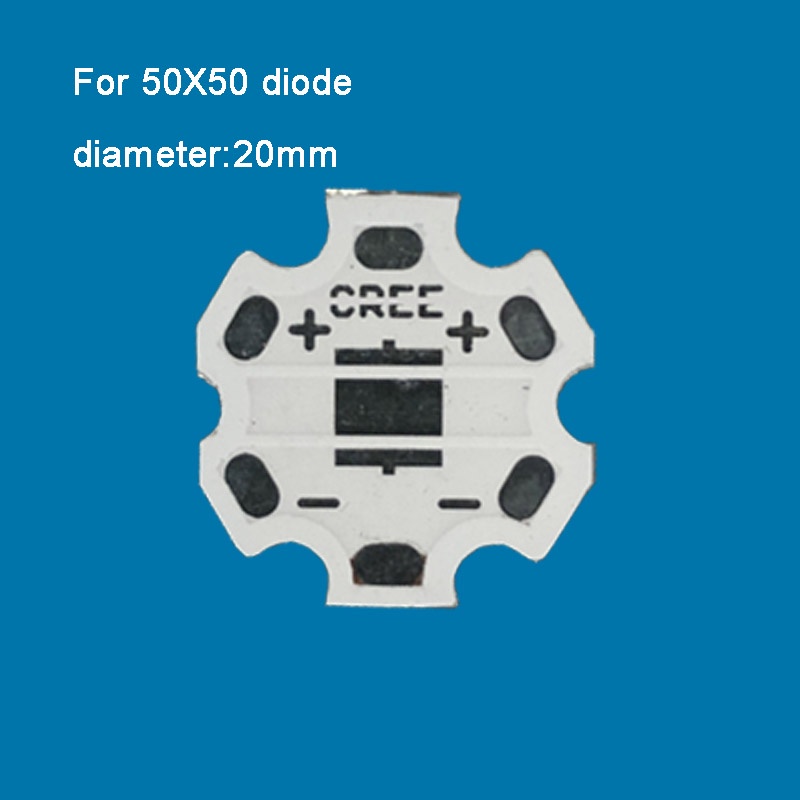 Set 10 Tấm Tản Nhiệt 50 Bóng LED PCB 20mm Dành Cho LED 2835 3030 3535 ...
