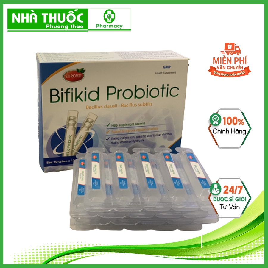 Bifikid Probiotic Men Euvorit Bacillus | Shopee Việt Nam